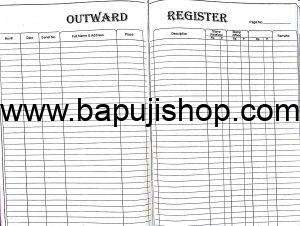 Letter dispatch Register - From Mumbai shop (trusted since 1948)